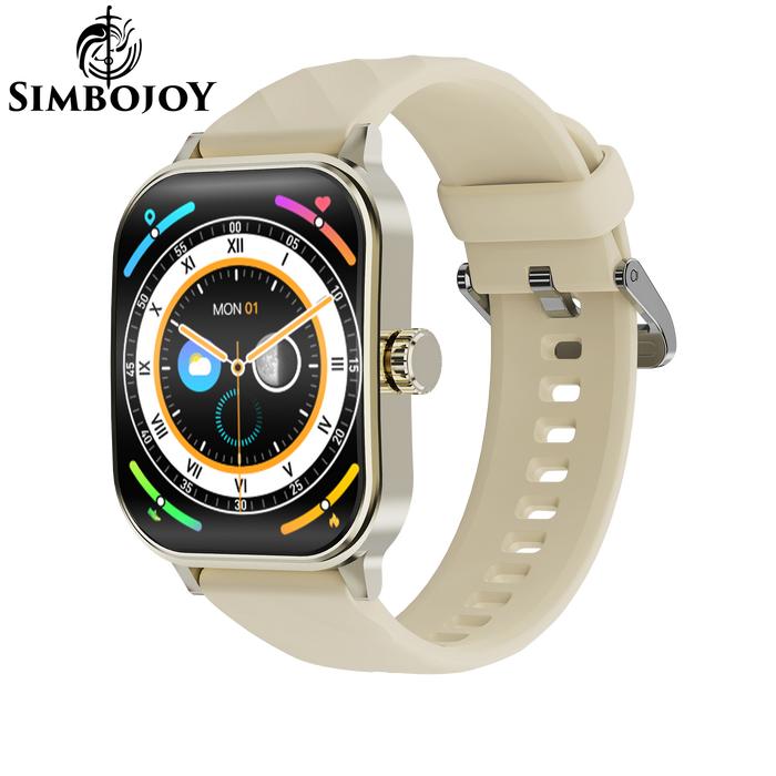 Promo Simbojoy SmartWatch New IP67 Waterproof 2.01-inch Curved IPS ...