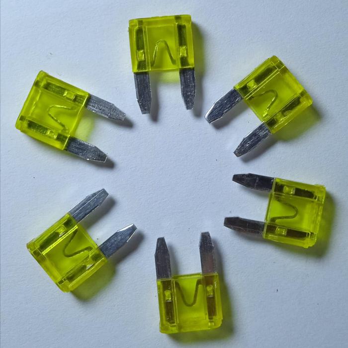 Jual SEKERING SEKRING TANCAP KECIL / FUSE BLADE MINI AMPERE / FUSE DX ...