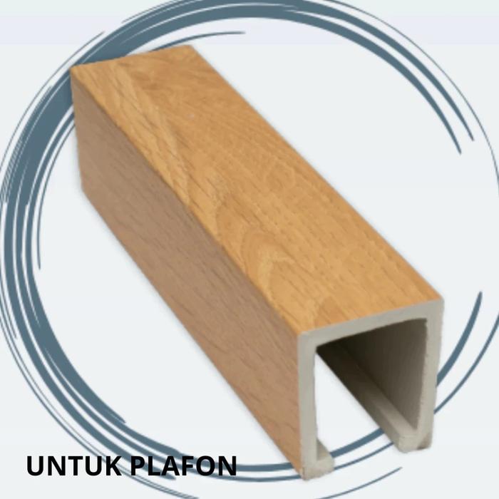 Jual KISI KISI PLAFON WPC 2,95M | PLAFON MOTIF KAYU | PARTISI HOLLOW ...