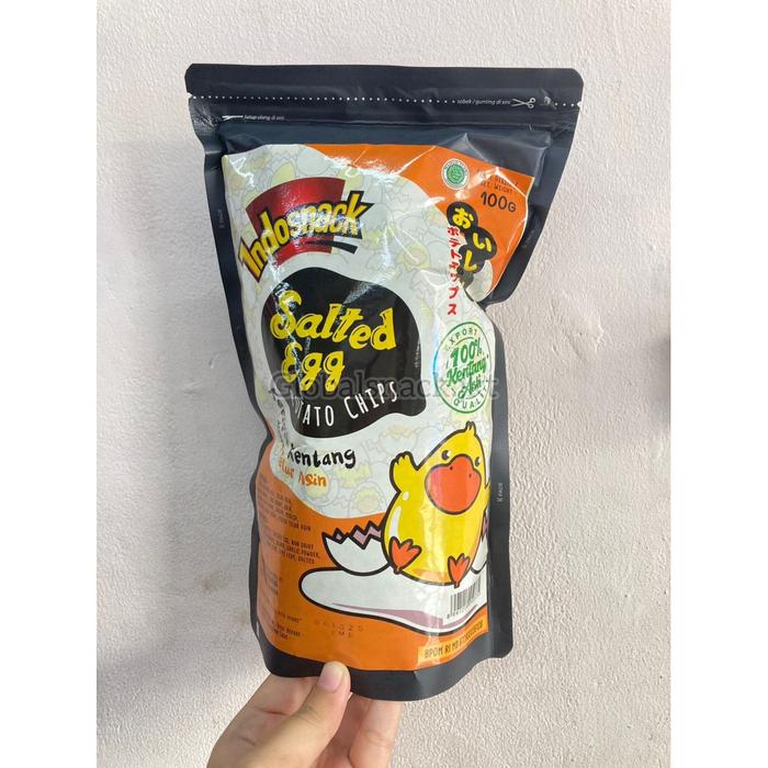 Jual INDOSNACK POTATO CHIPS ORIGINAL / POTATO CHIPS SALTED / POTATO ...