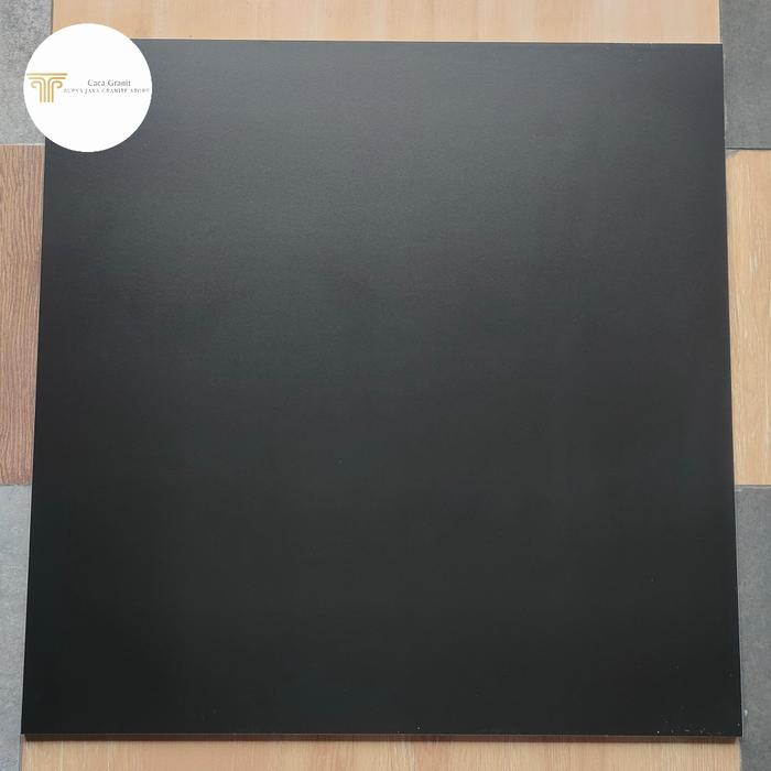 Jual Granit 60x60 hitam polos texture doff bravo black by Infinity ...