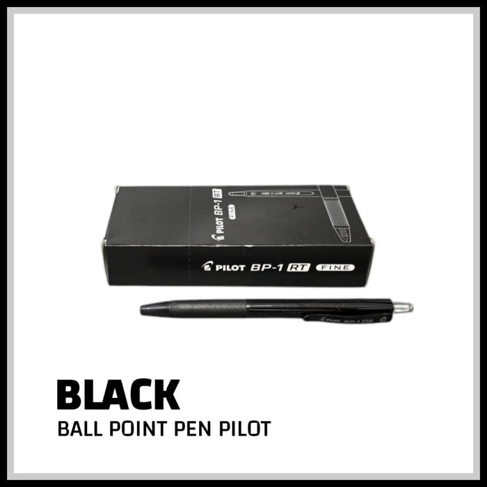 Jual Ball Point Pen BP-1 RT-F-L PILOT [ isi 12 buah ] - Black - Jakarta ...