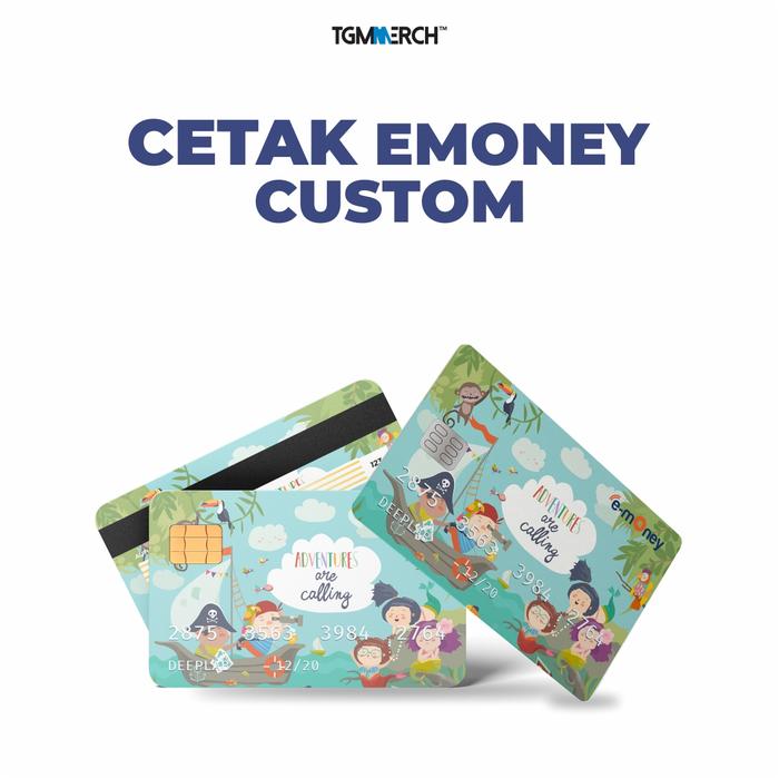 Jual Print custom E-Toll Card | Kartu E-Money | Print UV - 2 Sisi ...