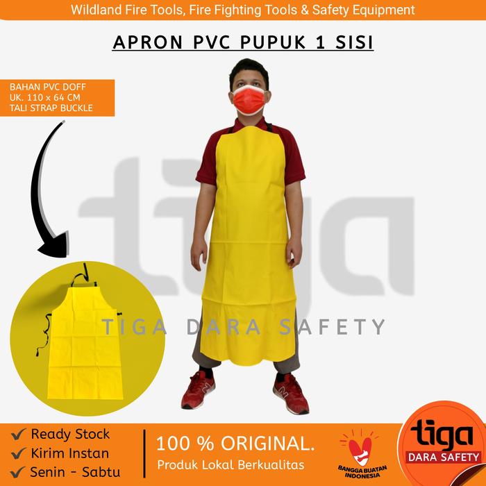 Jual Apron atau Celemek PVC Anti Air, Anti Minyak dan Kimia 110 cm x 64 ...