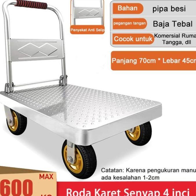 Jual REAIM-trolley / troli Barang Lipat 500kg-800KG /Troli Besi ...
