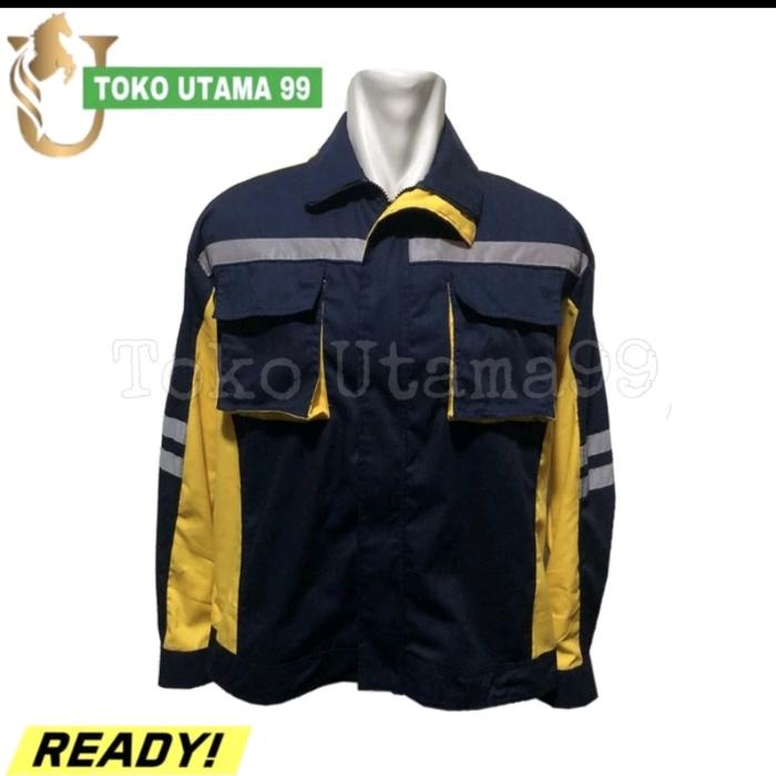 Jual Seragam safety- seragam proyek-seragam kerja ukuran jumbo - NAVY ...