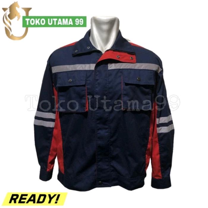 Jual Seragam safety- seragam proyek-seragam kerja ukuran jumbo - NAVY ...