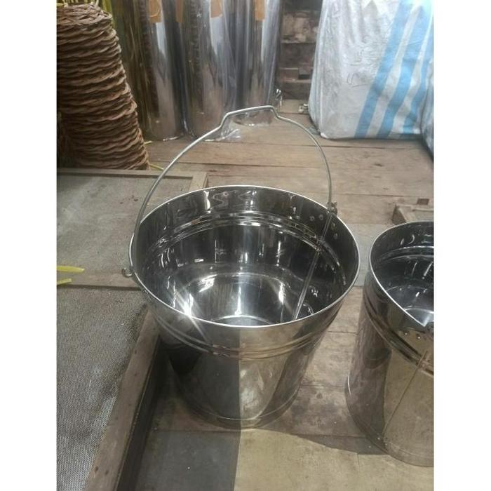 Jual Ember Besar Stainless Tebal Kapasitas 25 Liter Dan 30 Liter ...