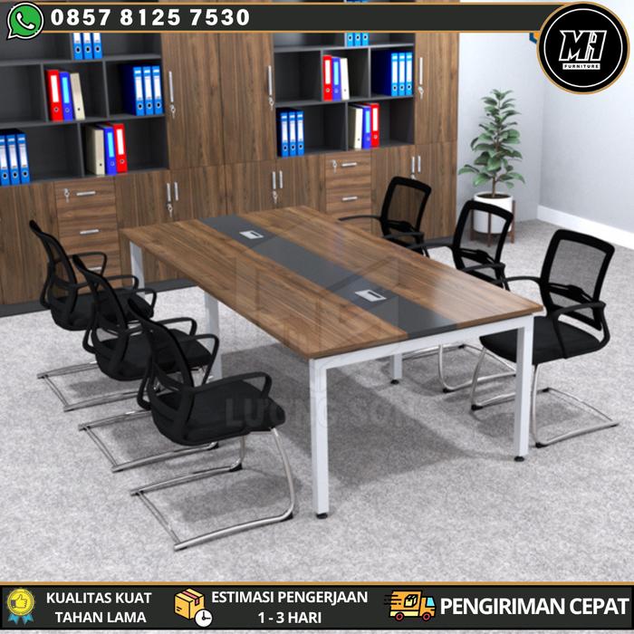 Jual Meja Meeting Premium 240 x 120 x 75 cm - Meja Rapat Kantor ...