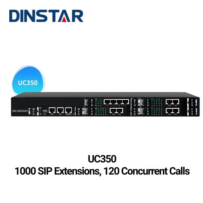 Jual DINSTAR UC350 High-end IP PBX - UC350-1000 SIP - Jakarta Pusat ...