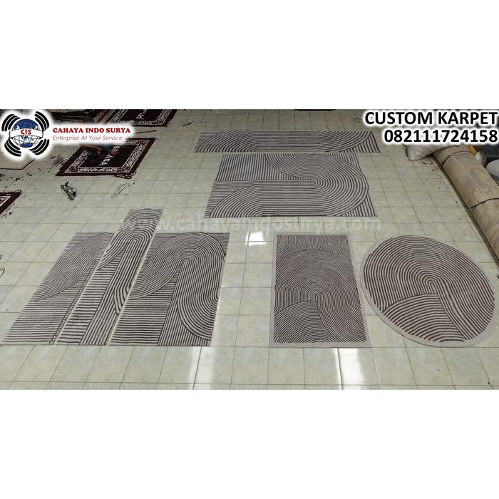 Jual KARPET LANTAI INTERIOR RUANGAN BERBAGAI BENTUK | CUSTOM MOTIF ...