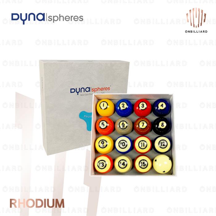 Promo Belgium DYNAspheres Palladium Rhodium Vanadium Billiard Ball Set ...