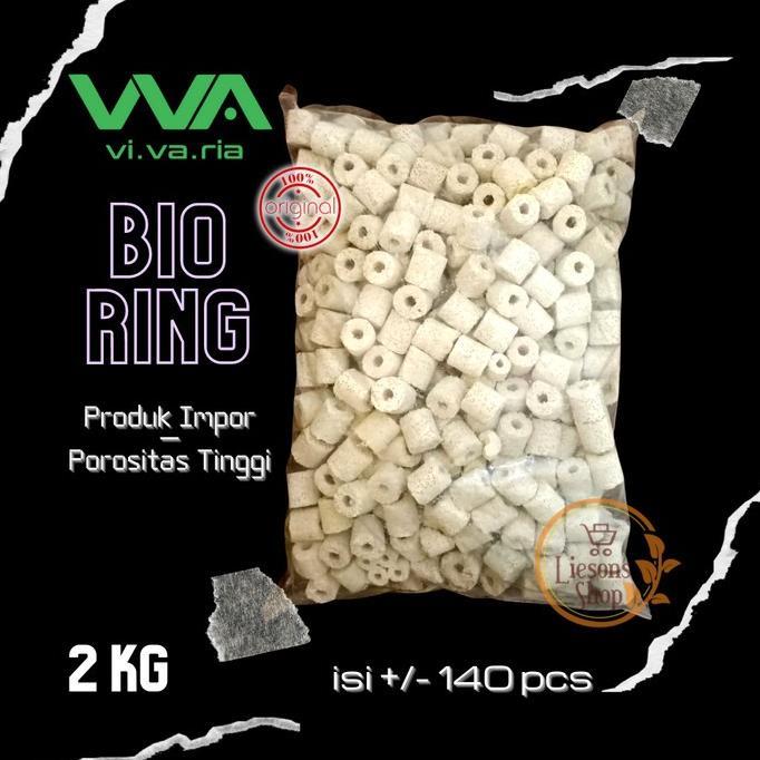 Jual Vivaria SUPER BIO RING 2 KG Media Filter Bio Ring Premium Impor ...