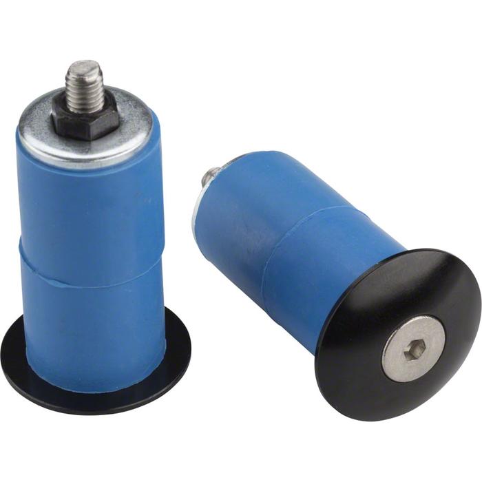 Jual Problem Solvers Aluminum Bar End Plugs with Bolt - Black - Kota ...