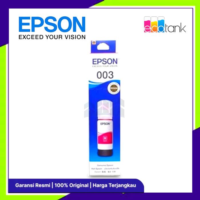 Jual TINTA EPSON 003 ORIGINAL FOR PRINTER L1110 L3110 L5190 L1210 L5190 ...