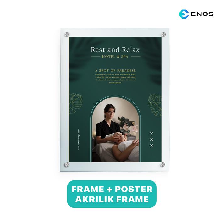 Jual Frame Foto Akrilik Custom Bingkai Display Poster Acrylic ...