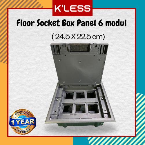 Promo Floor Socket Box Stop Kontak Lantai Tanam Floor outlet System ...