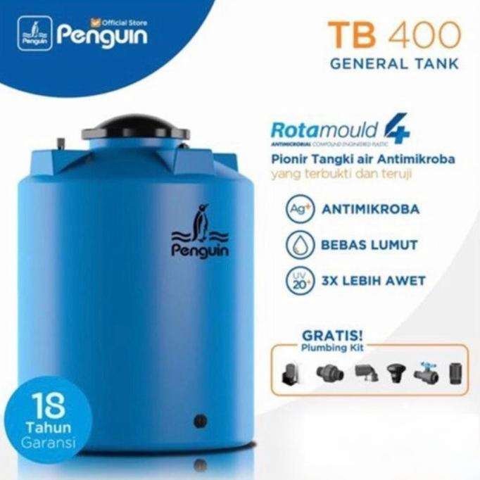 Jual TOREN AIR TANDON TANGKI AIR 4000 LITER TB400 PENGUIN TERBARU ...