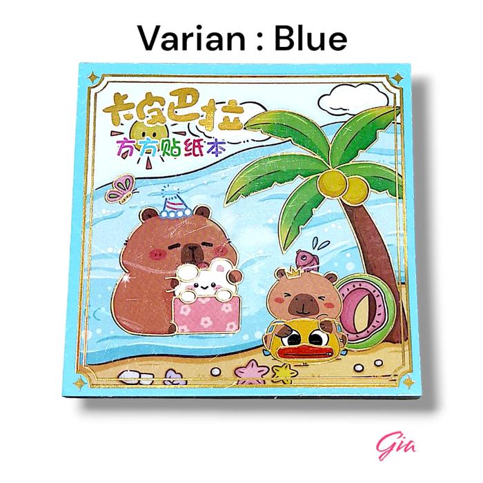 Jual GM - BUKU STIKER CAPYBARA | STICKER CAPYBARA | STIKER CAPYBARA ...
