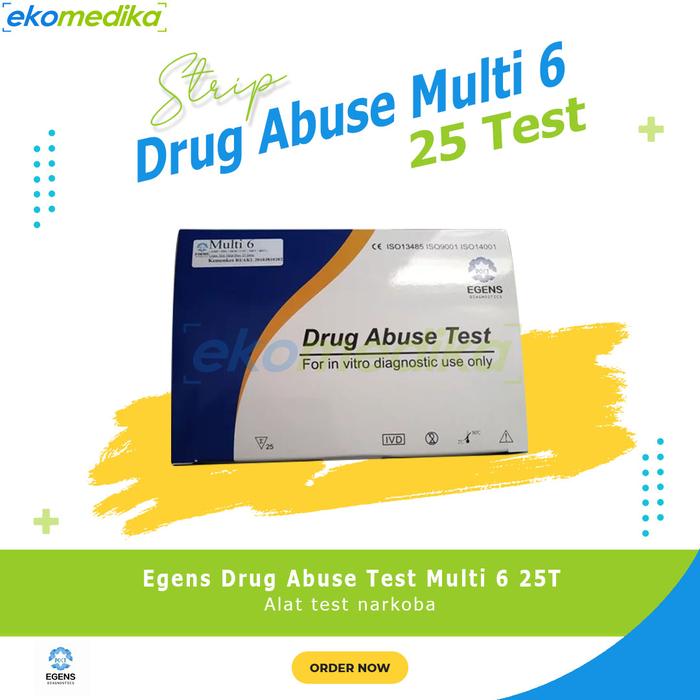 Jual EGENS Multi Drug 6P 6, 5, 3 Parameter (AMP/MOP/THC/MET/COC/BZO ...