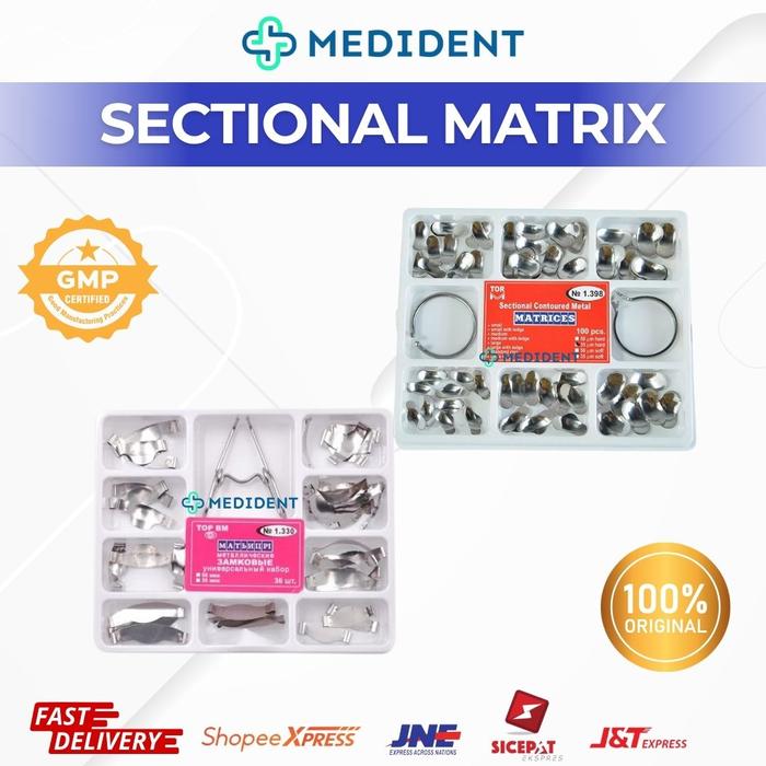 Jual Sectional Matrix / Dental Contoured Sectional Matrix / Matrix ...
