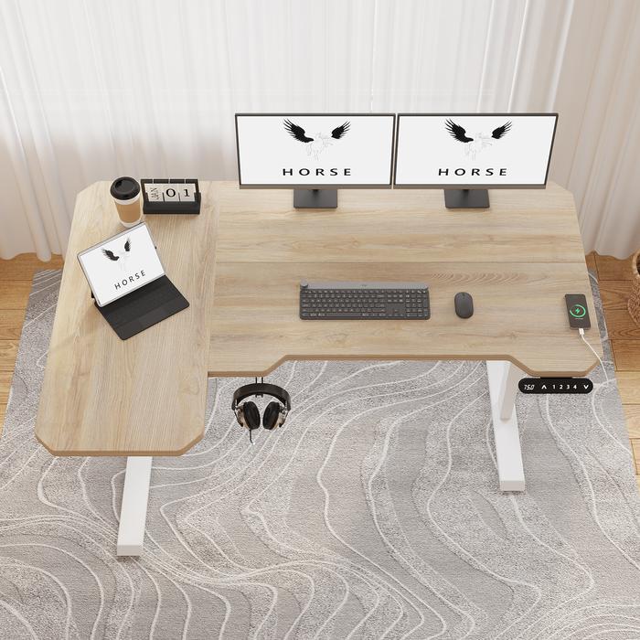 Jual Mxtark 59 inches 1.5M Electric Standing Desk Height Adjustable ...