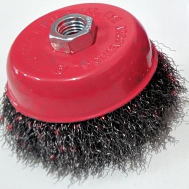 Jual Sikat kawat mangkok 4 inch m14/wirebrush cup - Besi - Kab. Bogor ...