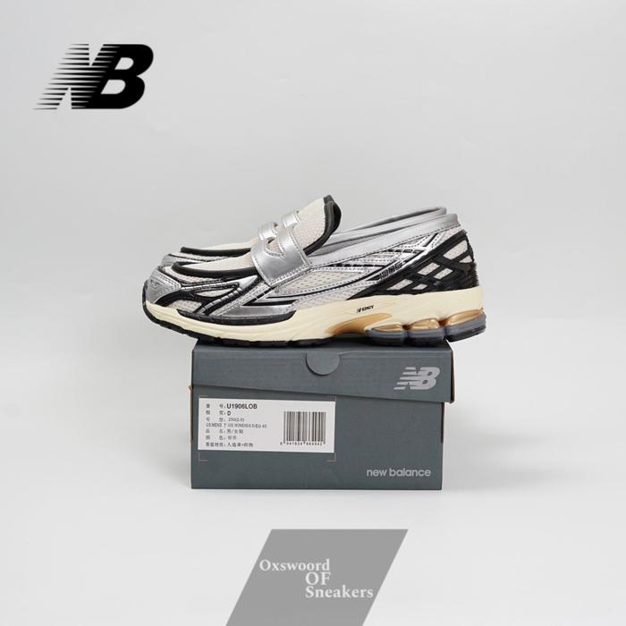 Promo Sepatu NB 1906 Loafer Silver Metallic Cream "M1906LOB" (BNIB 100% ...