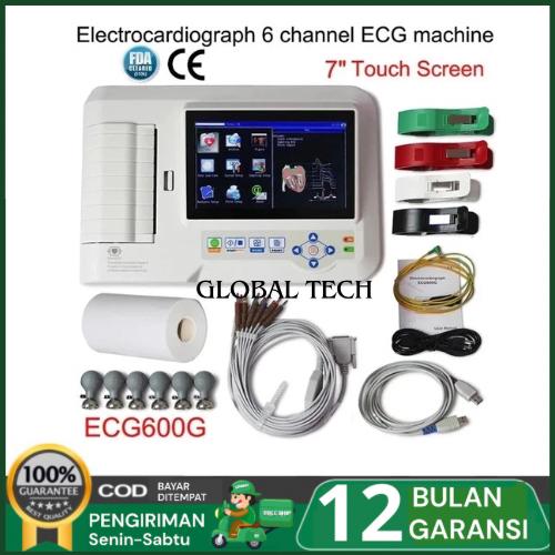 Jual Electrocardiograph CONTEC ECG 600G Thermal ECG EKG ...
