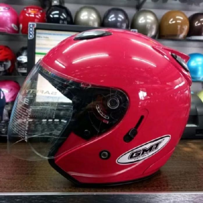 Promo GMT Helm Motor SNI Half Face Double Visor Original Model Super ...