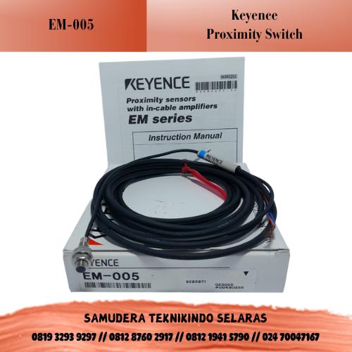 Jual Keyence EM-005 Proximity Sensor - Kota Semarang - Samudera ...