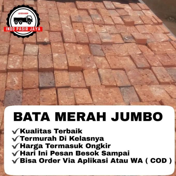 Jual Batu Bata Merah Jumbo Tebal 5 Cm/ Free Ongkir Original Best Seller ...