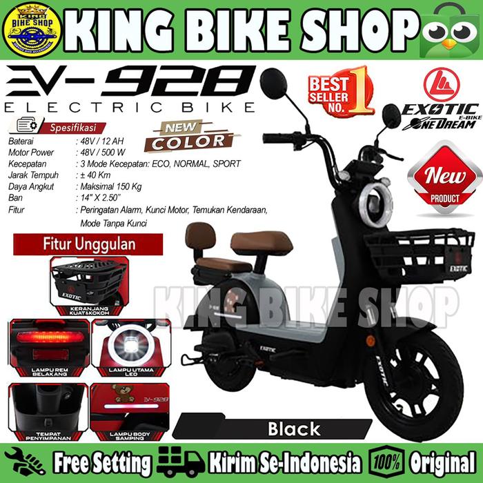 Jual Sepeda Listrik ET EV 928 BY PACIFIC 500 Watt Electric E Bike ...