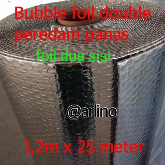 Jual Aluminium Bubble Foil Double Peredam Panas Atap Insulasi Atap ...