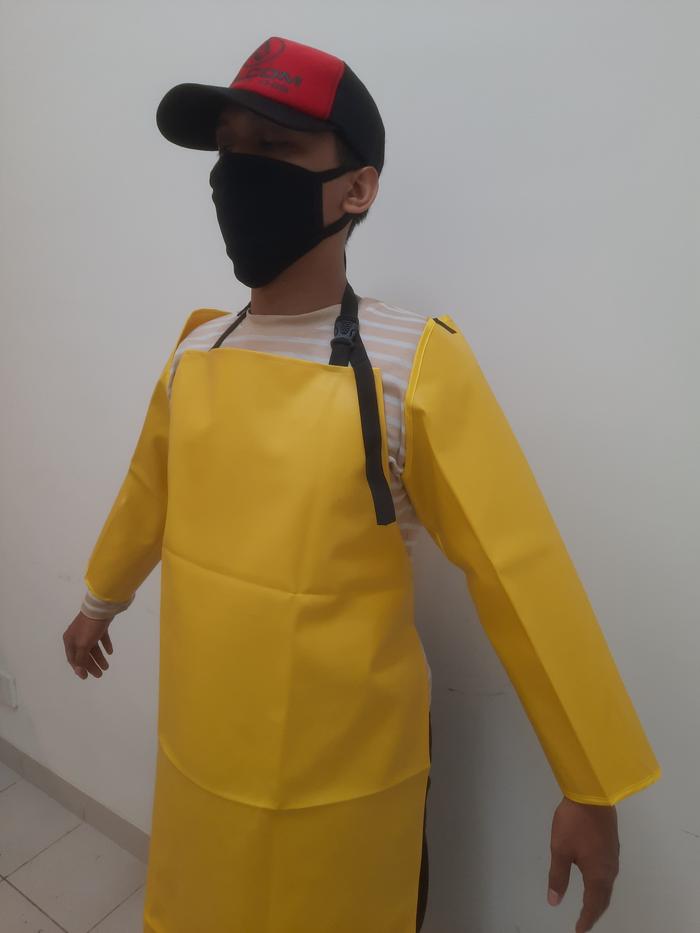 Jual Apron Pupuk dan Industri plus Apron Lengan Anti Air dan Anti Kimia ...