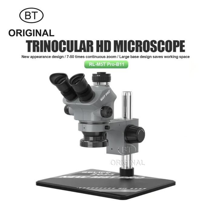 Jual MIKROSKOP HD TRINOCULAR RELIFE RL M5T PRO B11 + LED LAMP ...