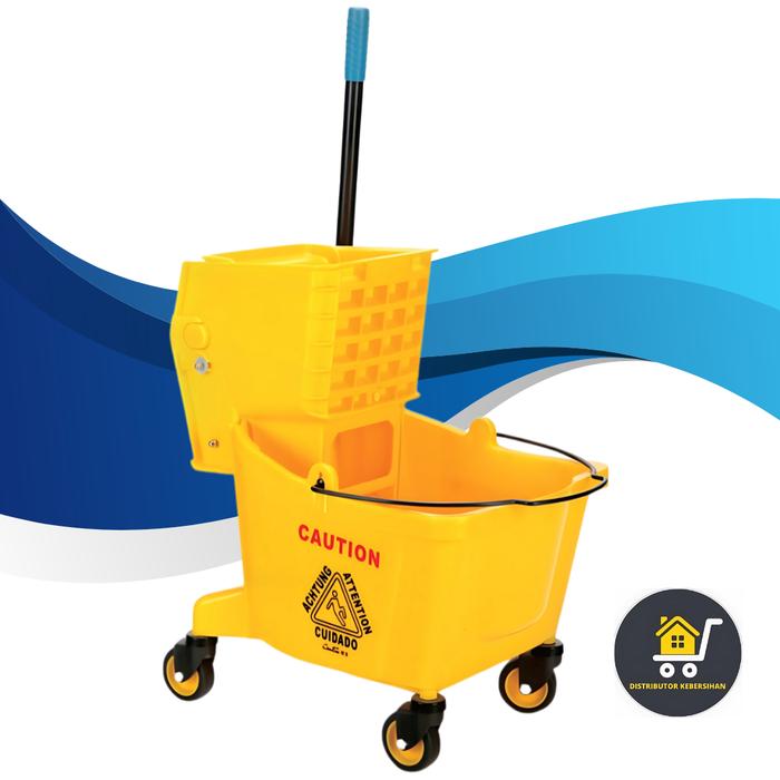 Jual SINGLE BUCKET TROLLEY / ALAT PEL DORONG / PEMERAS PEL / PEL MURAH ...