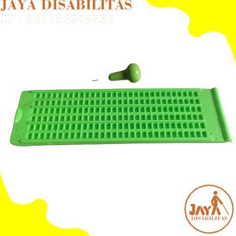 Jual REGLET | RIGLET 6 BARIS | ALAT TULIS TUNANETRA | HURUF BRAILLE ...