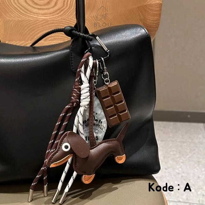 Jual Blou Gantungan Tas Aesthetic Unik Cantik Korean Style Key Chain ...