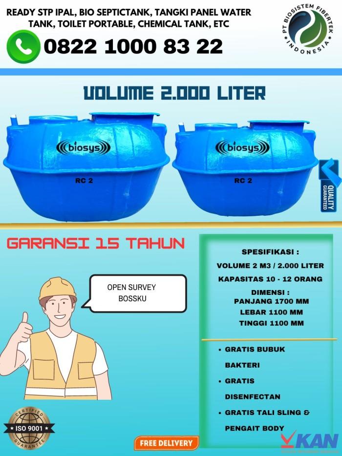 Jual Septic Tank Bio RC 2/2.000 liter - Sepiteng, Biosys, Biofilter ...