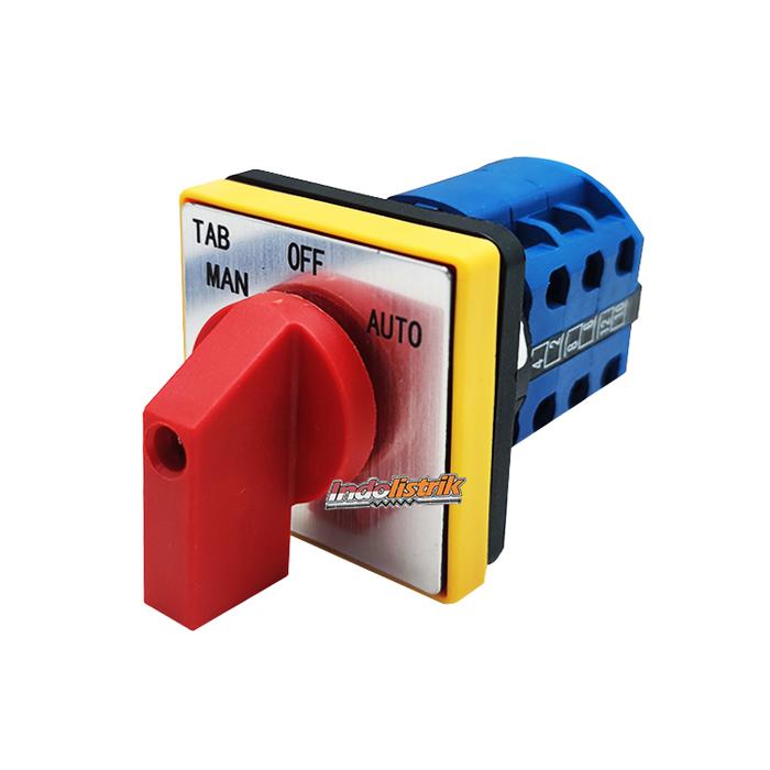 Jual Selector Switch 3 Posisi Manual Off Auto 3 Pole SA-16 TAB SA16 3P ...