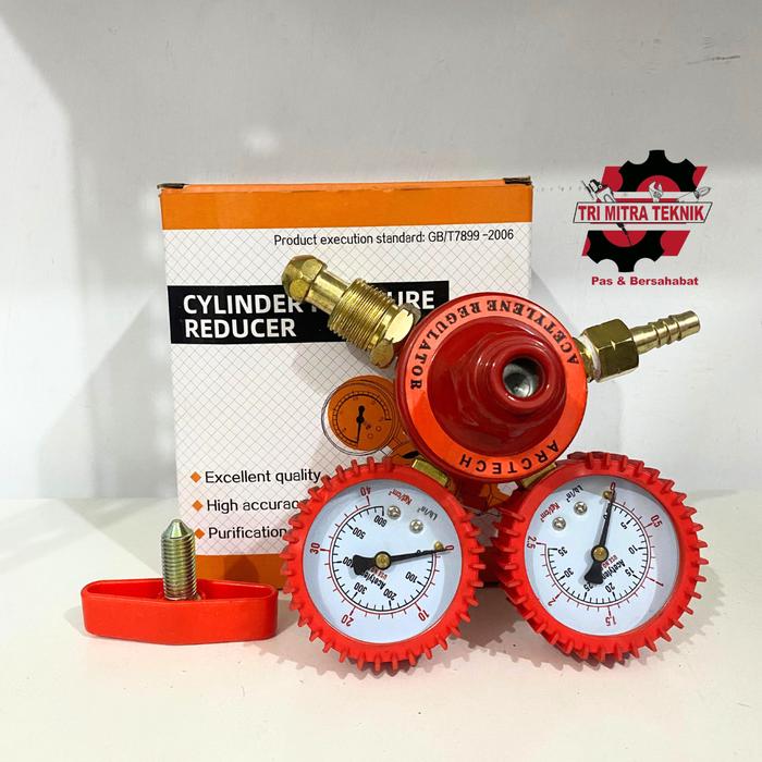Jual REGULATOR LAS ACETYLENE REGULATOR TABUNG GAS ACETYLENE / WELDING ...
