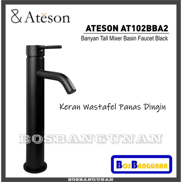 Jual Kran Panjang Wastafel ATESON AT102BBA2 / Keran Mixer Wastafel ...