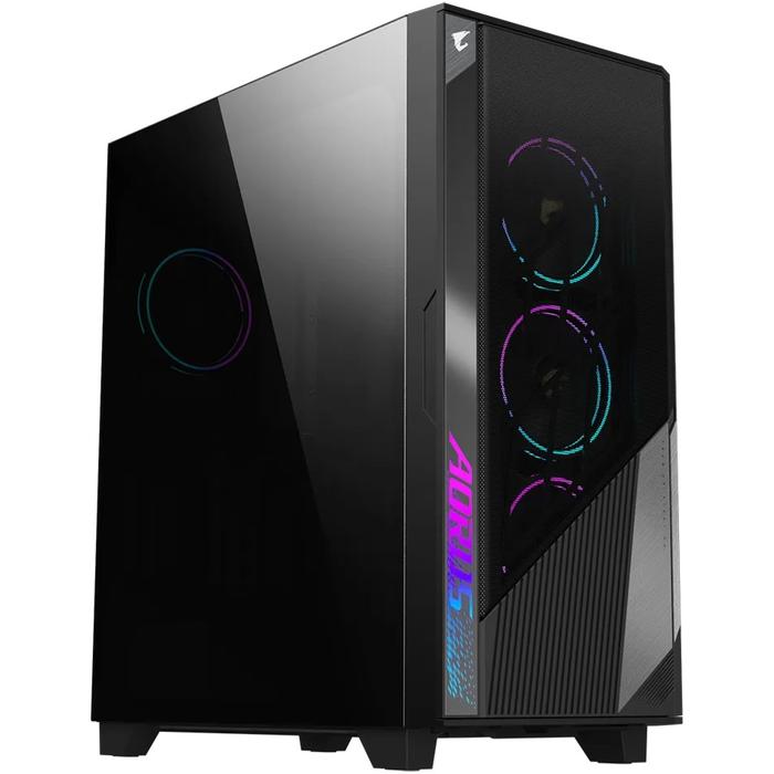 Promo GIGABYTE AORUS C500 GLASS MID TOWER PC CASE CASING GAMING CHASSIS ...
