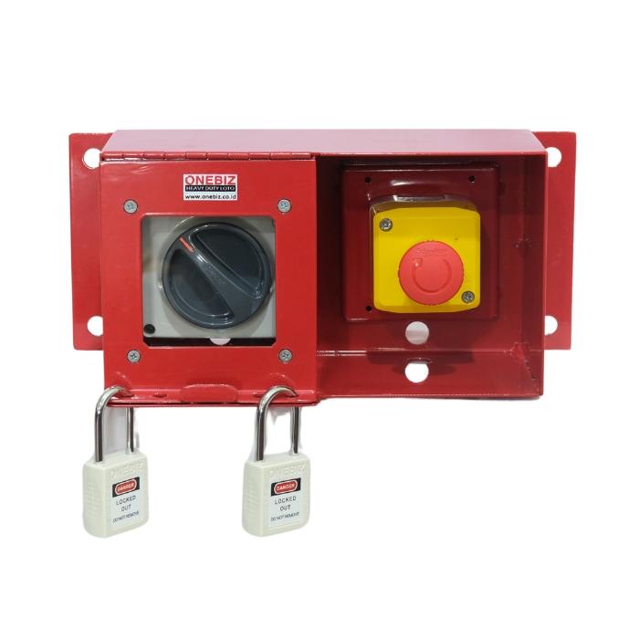 Promo ONEBIZ Loto Box/Safety Heavy Duty H+Switch Button+Emergency ...