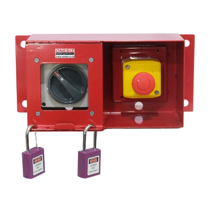 Promo ONEBIZ Loto Box/Safety Heavy Duty H+Switch Button+Emergency ...