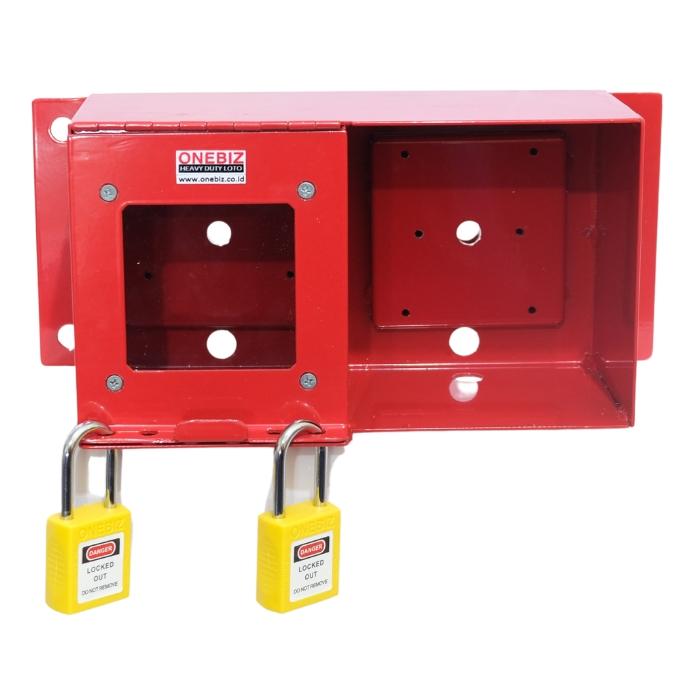Promo Loto Box horizontal 2 gembok/Safety Heavy Duty Horizontal with ...