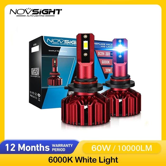 Promo Novsight N11S H4 6000K Car LED Headlights 10000LM 100W H11 H4 Car Light Led Fog Light ...