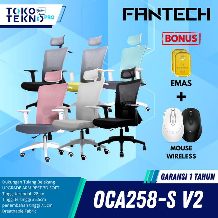Promo Fantech OCA258s V2 / OCA-258s V2 Office Chair 3D Armrest Soft ...