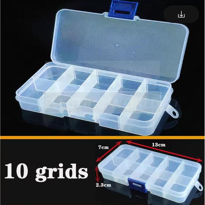 Jual kotak sparepart baut mur box tempat penyimpanan sekat kecil storage - 10 Sekat - Jakarta ...